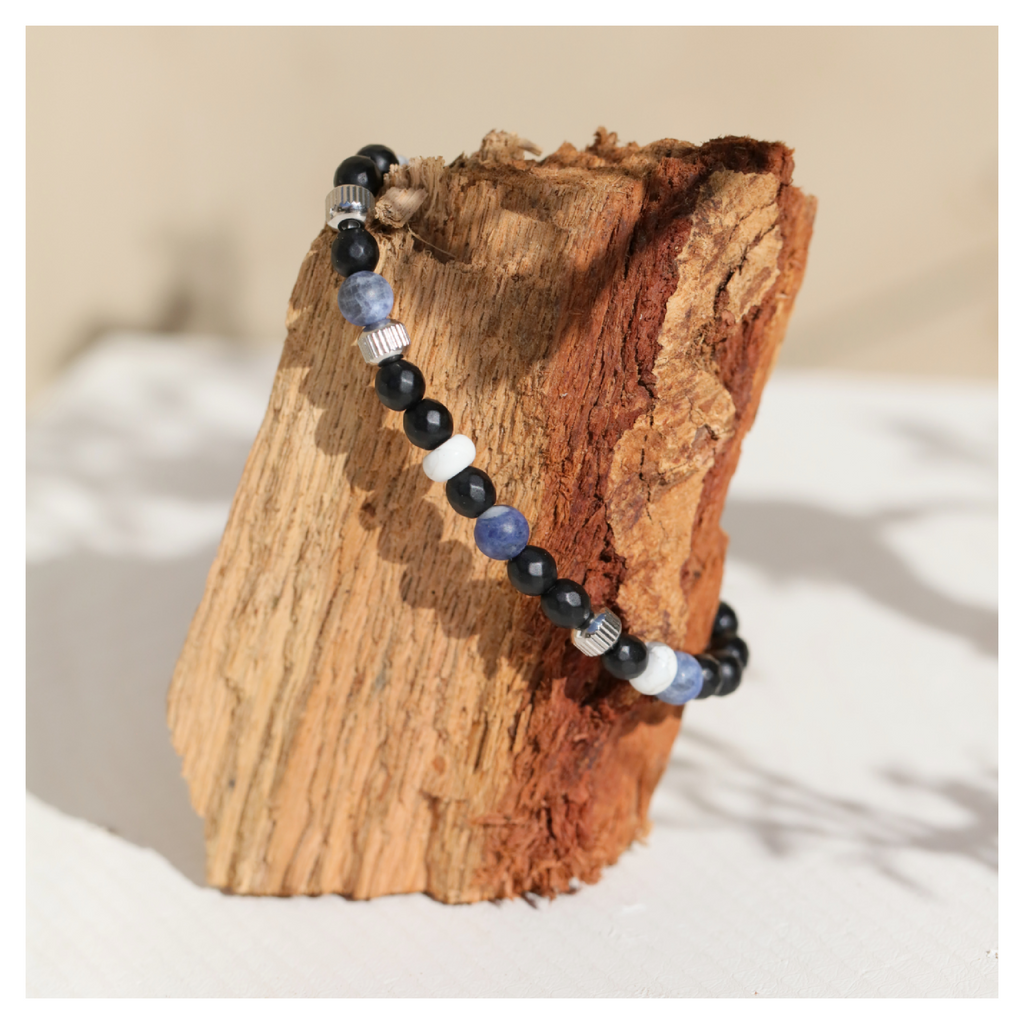 Bracelet pierre naturelle homme - Protection, ancrage & confiance en ...